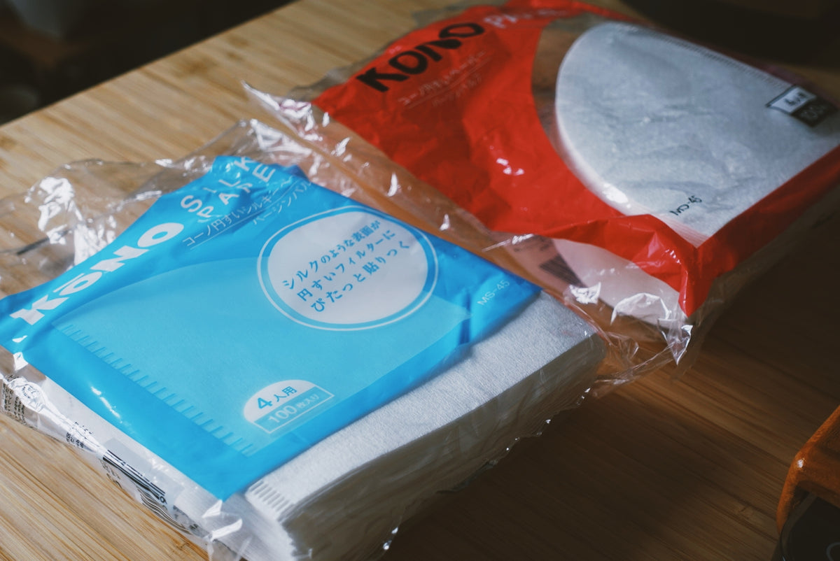 Filter test: Regular KONO Filter and KONO Silky Filter – Coffee Rōnin